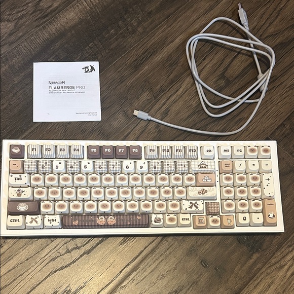 redragon | Computers, Laptops & Parts | Flamberge Pro Brown And Cream ...